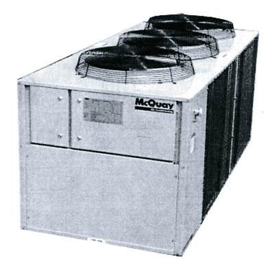 Mcquay (3) air handler & (3)air-cooled condensing units